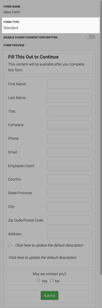 Using Pardot Forms in Content Tracks - PathFactory