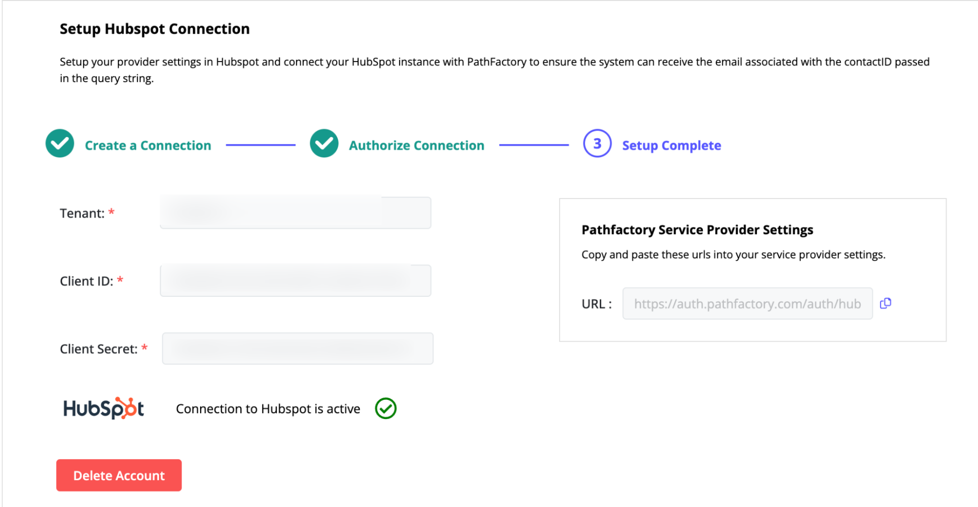 PathFactory - HubSpot Integration - PathFactory