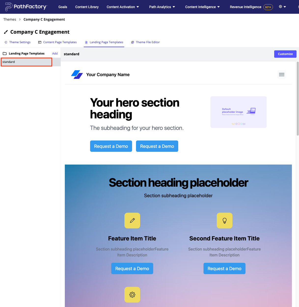 How to Build Content Page Templates and Landing Page Templates ...