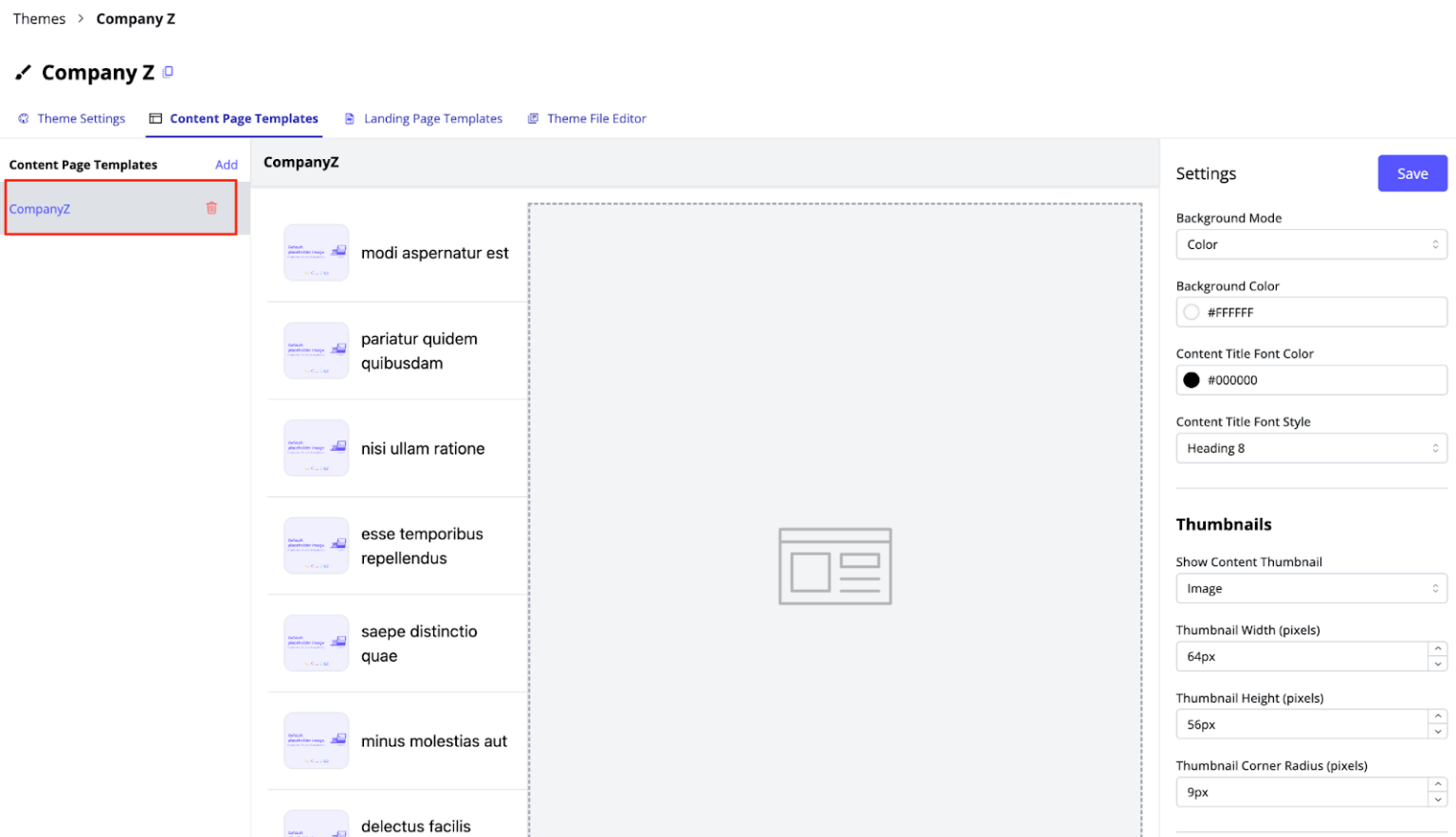 How to Customize a Theme for Content Page Template Appearances - PathFactory