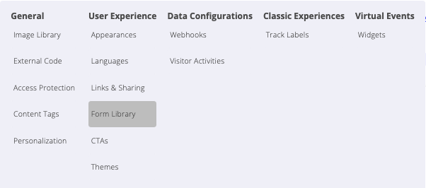 How To Configure Visual And Text Styling To Forms In Templated Experiences Theme Settings