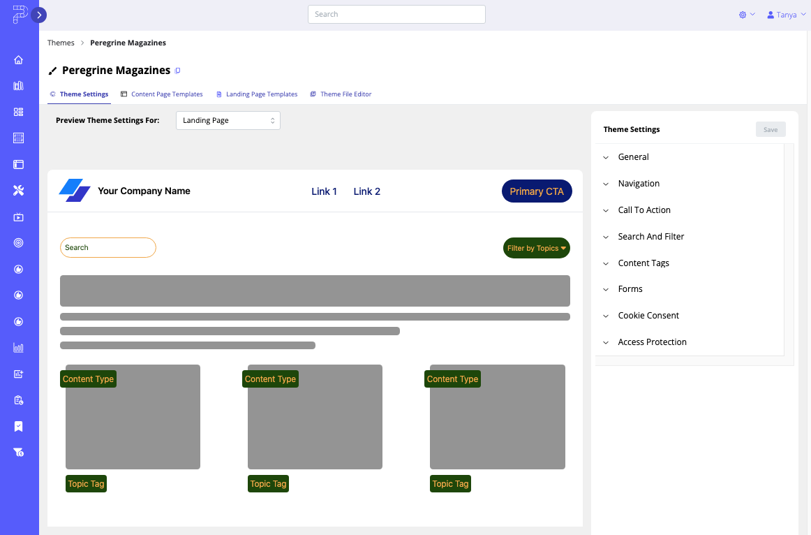 How to Build Content Page Templates and Landing Page Templates ...